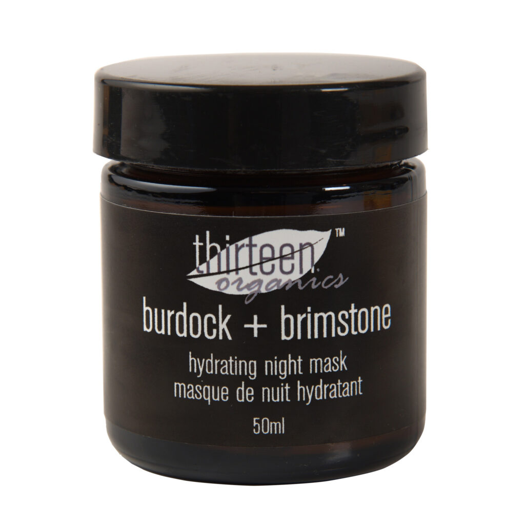 Burdock + Brimstone Hydrating Night Mask for Acne/Problem Skin